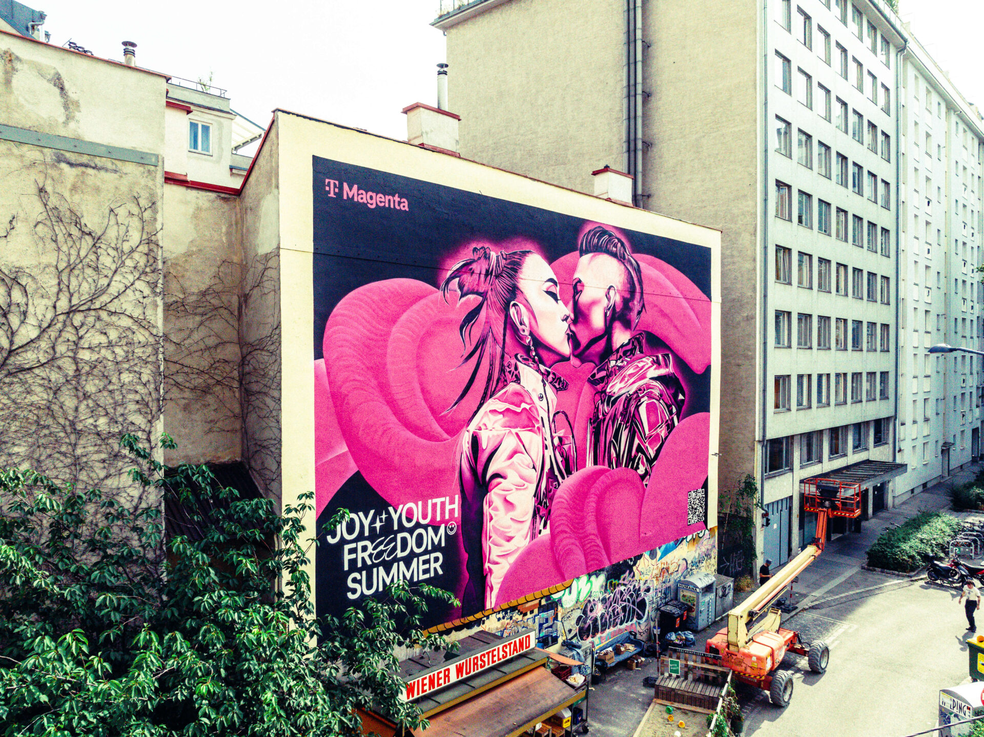 Magenta - AI Mural — KUBRIK